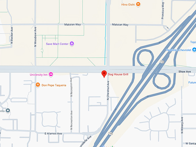 16. dog house grill map