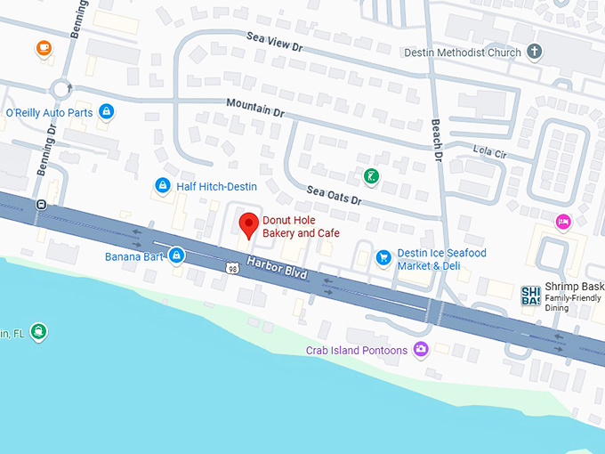 16. donut hole bakery and cafe map