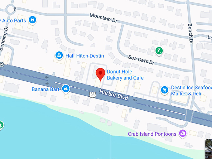 16. donut hole bakery and cafe map