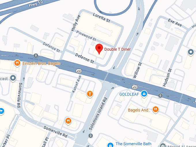 16. double t diner map