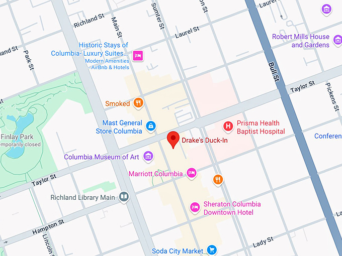 16. drake's duck in map