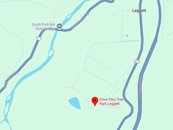 16. drive thru tree park leggett map