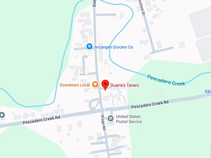 16. duarte&rsquo;s tavern map