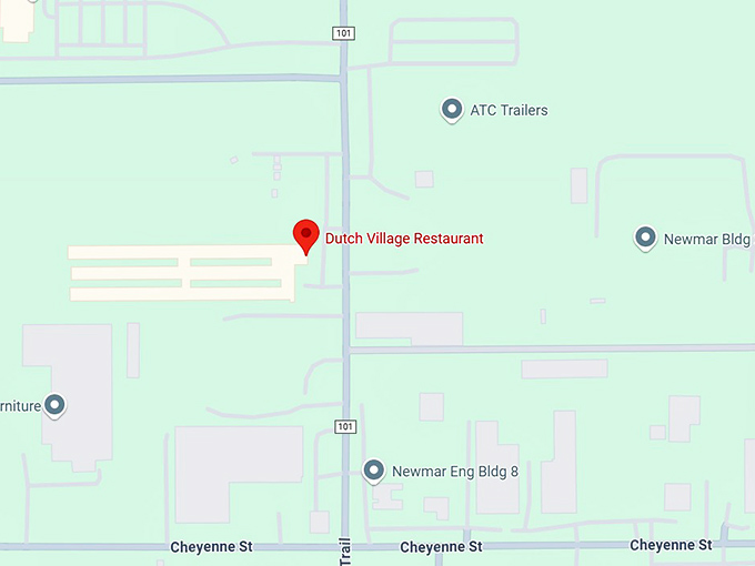 16. dutch village restaurant map