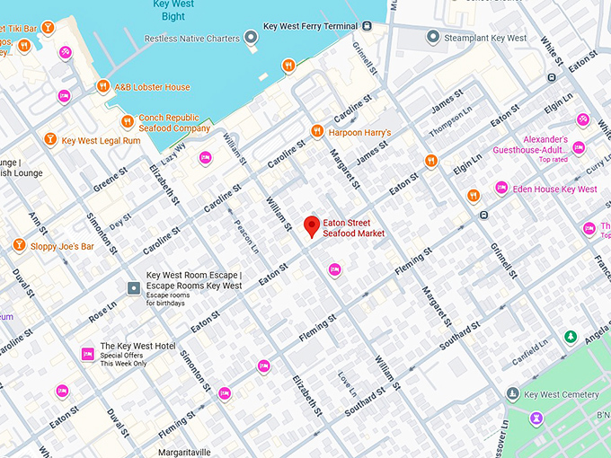 16. eaton street seafood market map