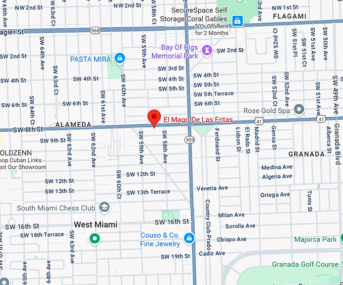 16. el mago de las fritas map