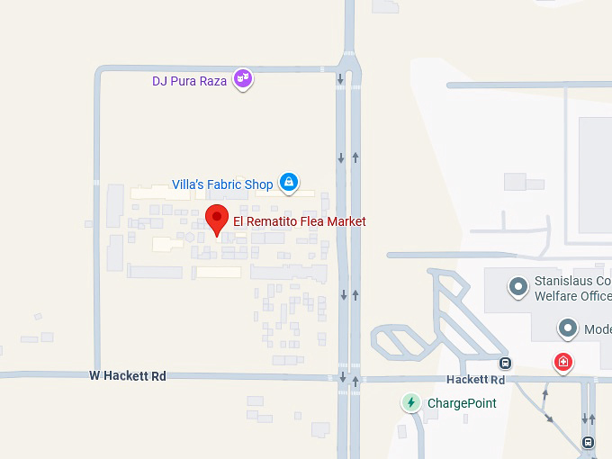 16. el rematito flea market map