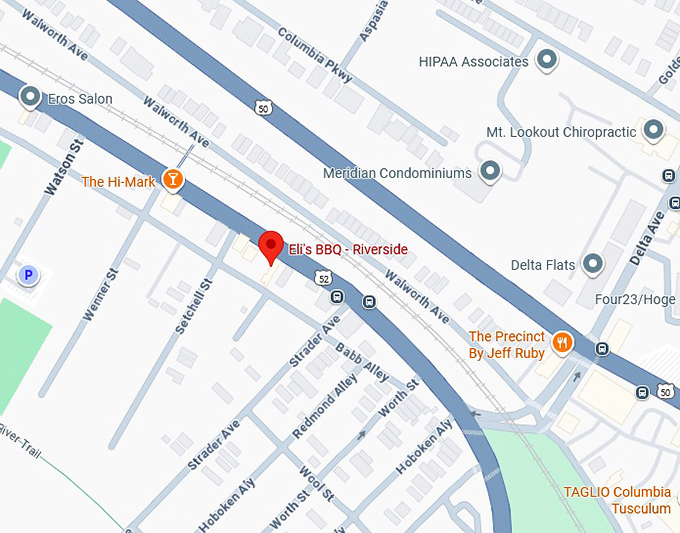 16. eli's bbq riverside map