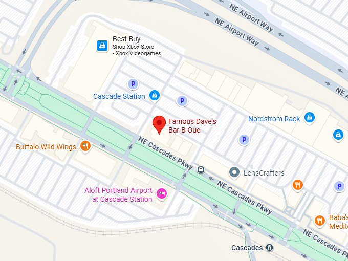 16. famous dave's bar b que map