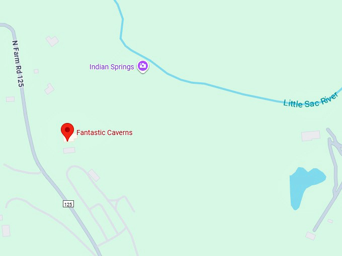 16. fantastic caverns map