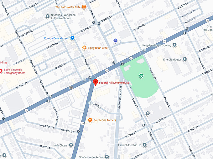16. federal hill smokehouse map