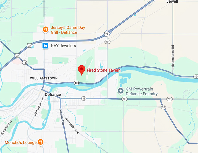 16. fired stone tavern map