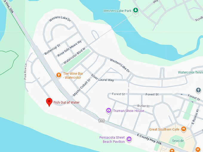 16. fish out of water map