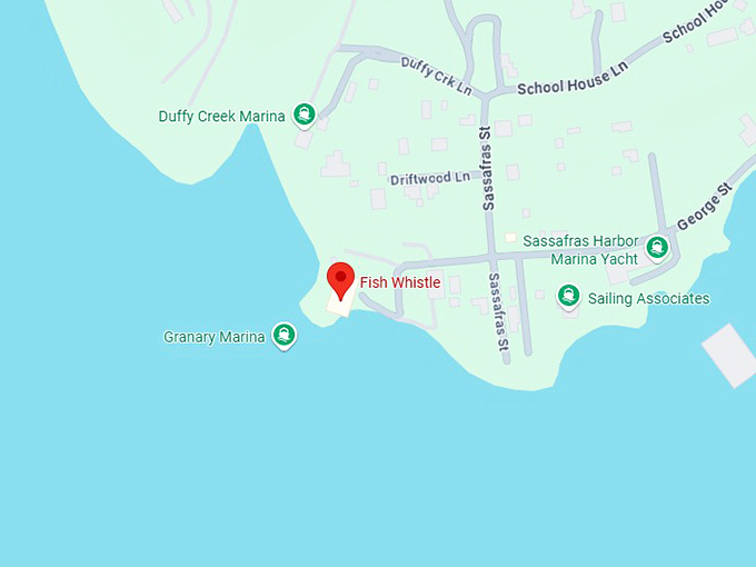 16. fish whistle at the granary georgetown map