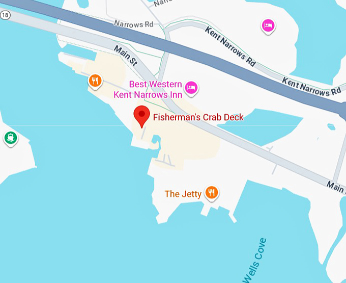 fisherman&rsquo;s crab deck map