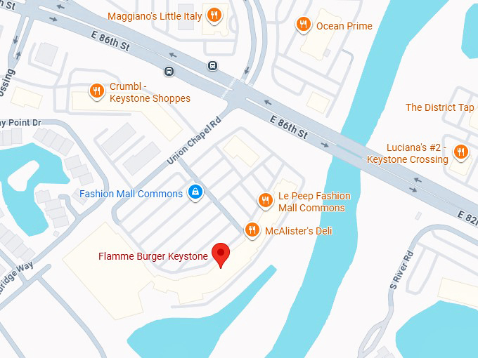 16. flamme burger keystone map