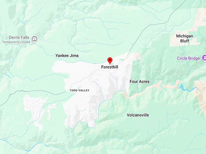 16. foresthill ca map