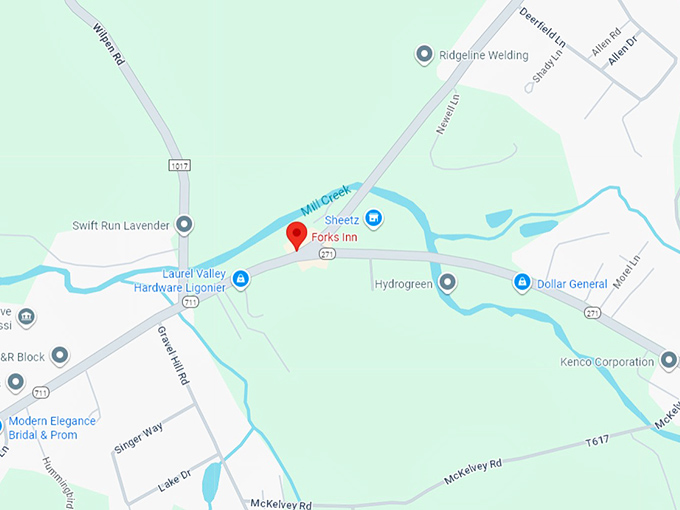 16. fork&rsquo;s inn map