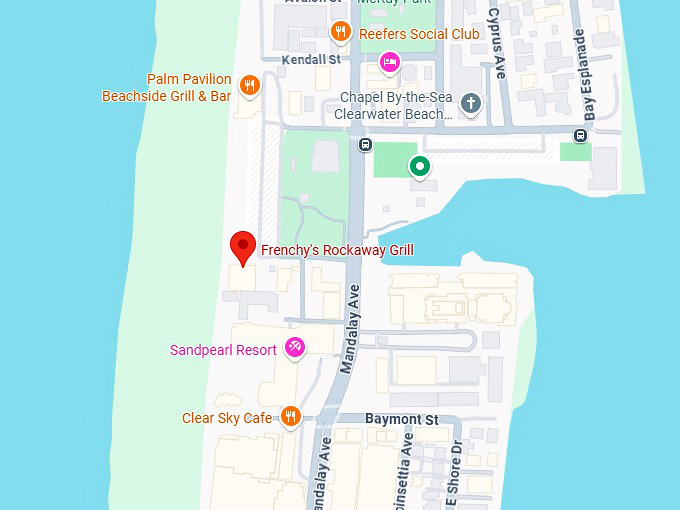 16. frenchy's rockaway grill map