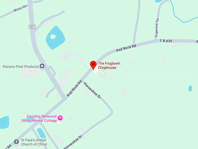 16. frogtown chophouse map