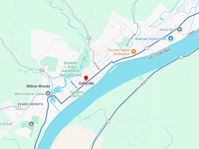 16. gallipolis map