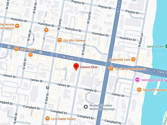 16. geneva diner map