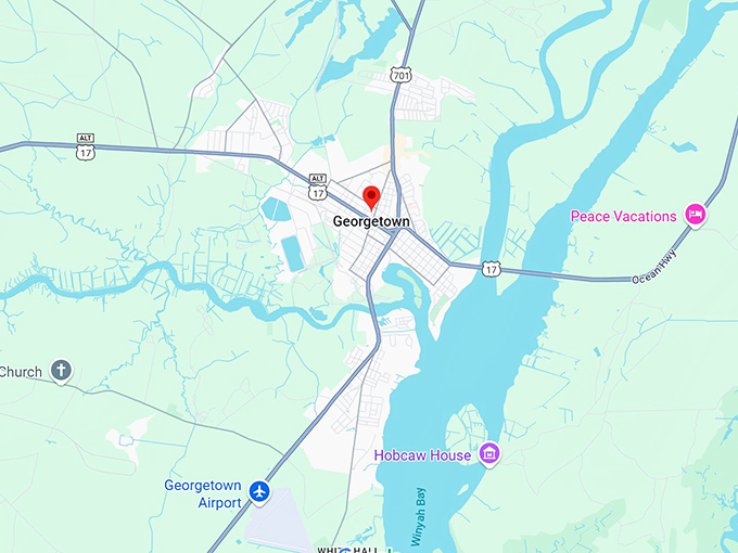 16. georgetown sc map