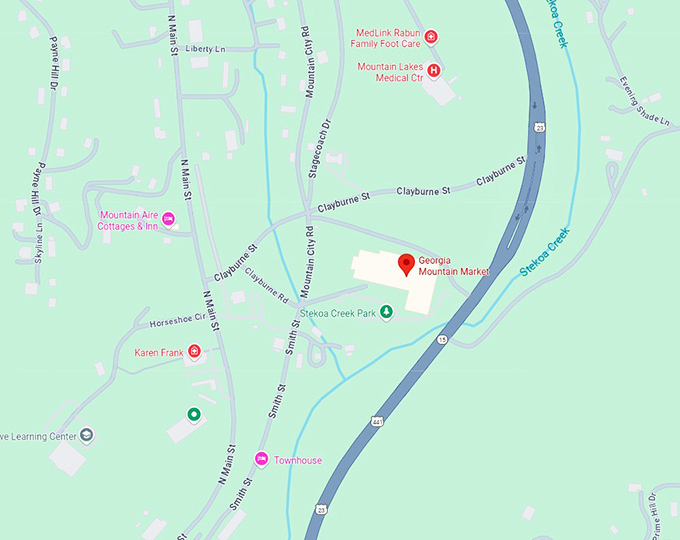 16. georgia mountain market map