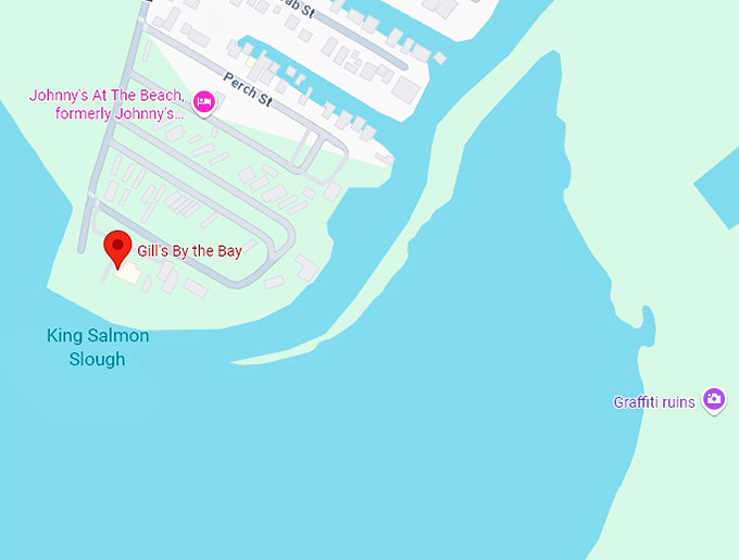 16. gill's by the bay map