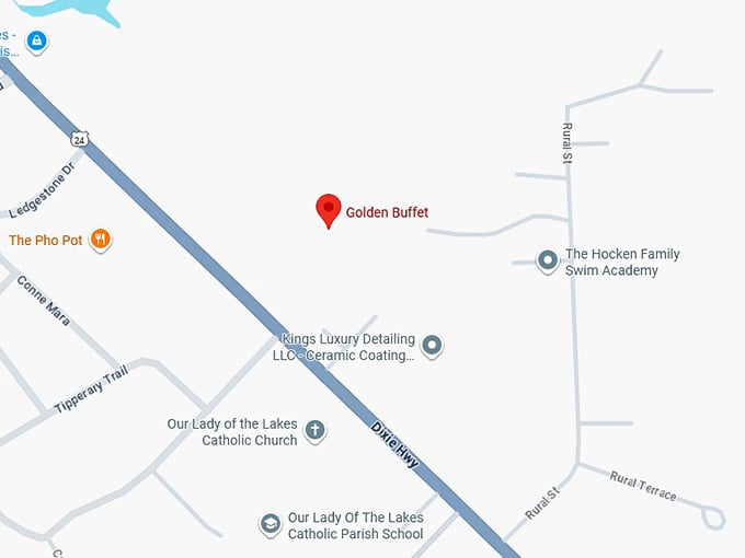 16. golden buffet map