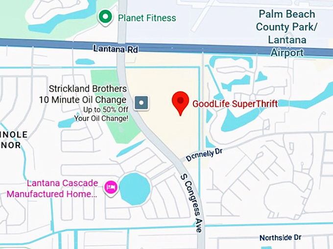 16. goodlife superthrift map