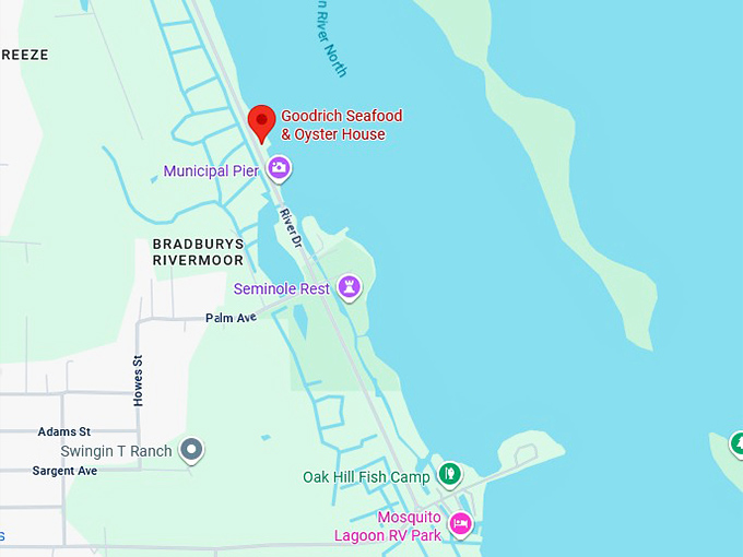 16. goodrich seafood & oyster house map