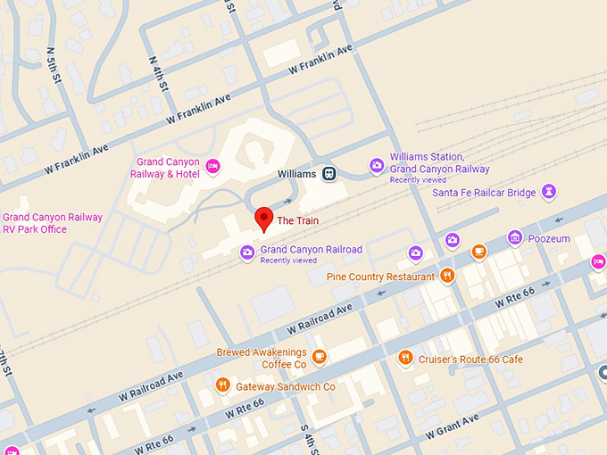 16. grand canyon train map