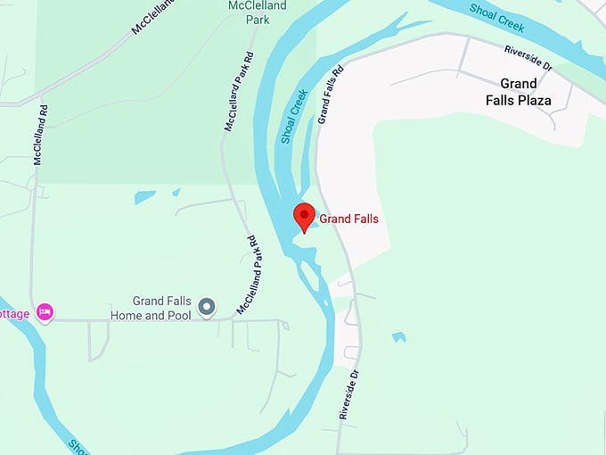16. grand falls map