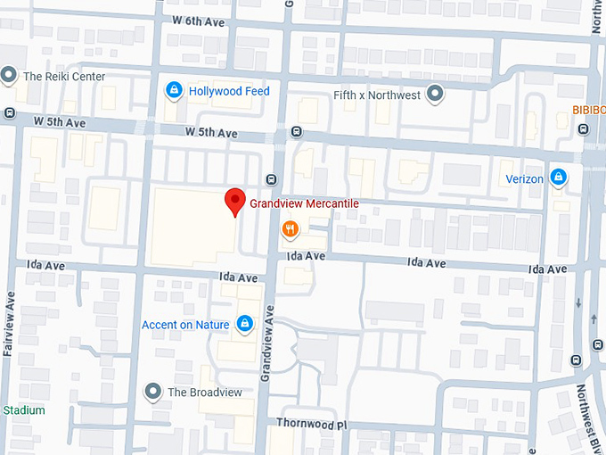 16. grandview mercantile map