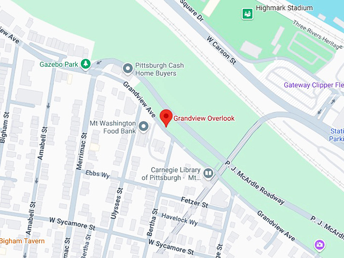 16. grandview overlook map