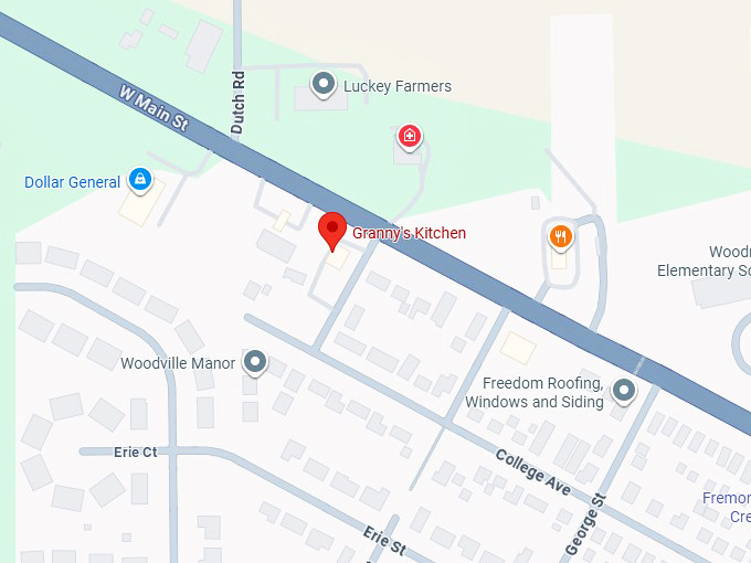 16. granny's kitchen map