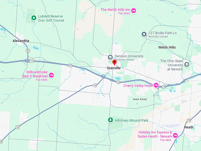 16. granville map