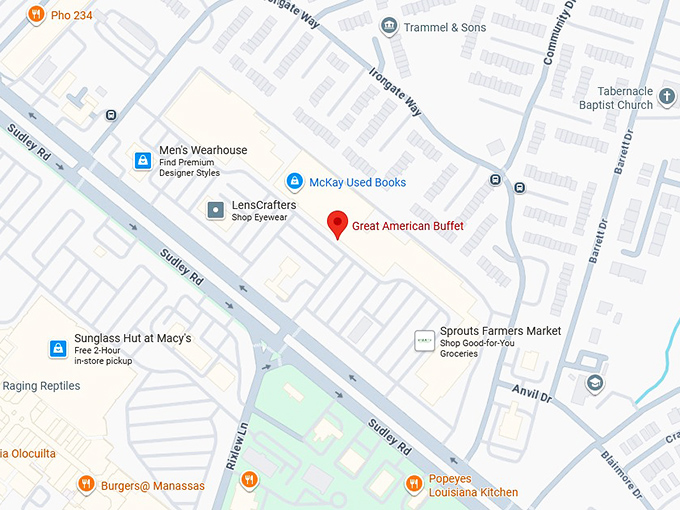 16. great american buffet map