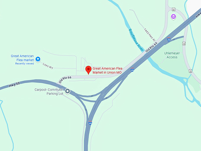 16. great american flea market map