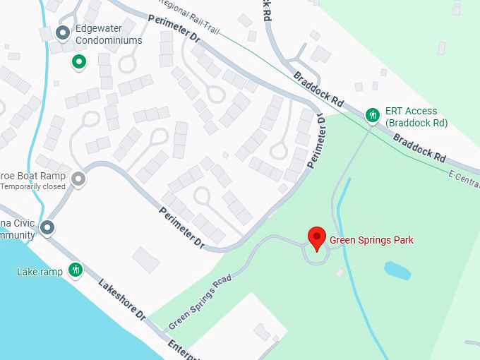 16. green springs park map