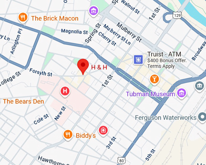 16. h&h restaurant map