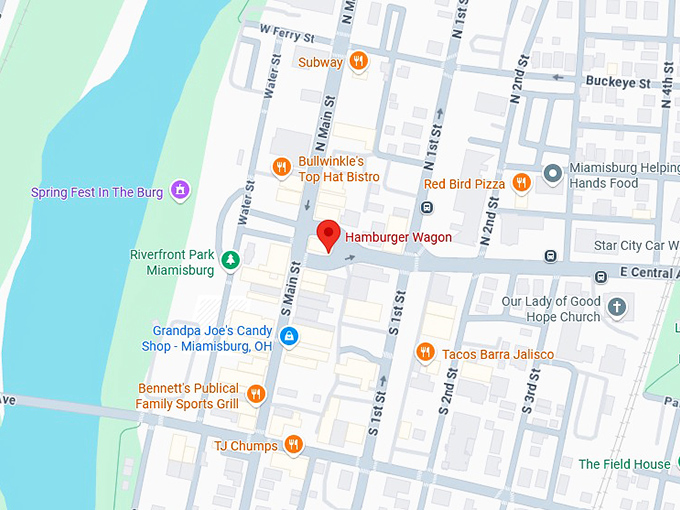 16. hamburger wagon map