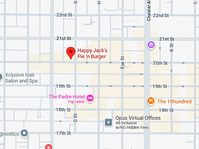 16. happy jack&rsquo;s pie &rsquo;n burger map