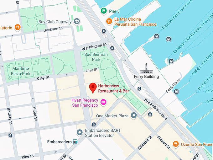 16. harborview restaurant & bar map