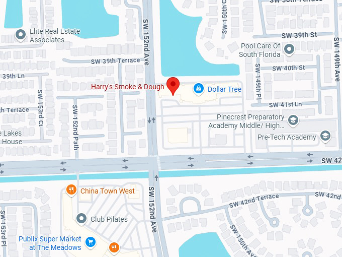 16. harry's smoke & dough map