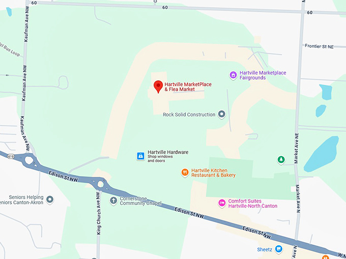 16. hartville marketplace & flea market map
