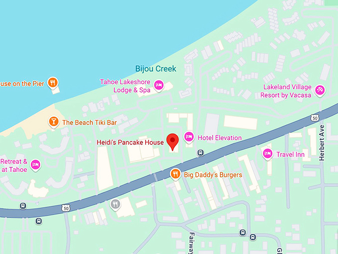 16. heidi’s pancake house map