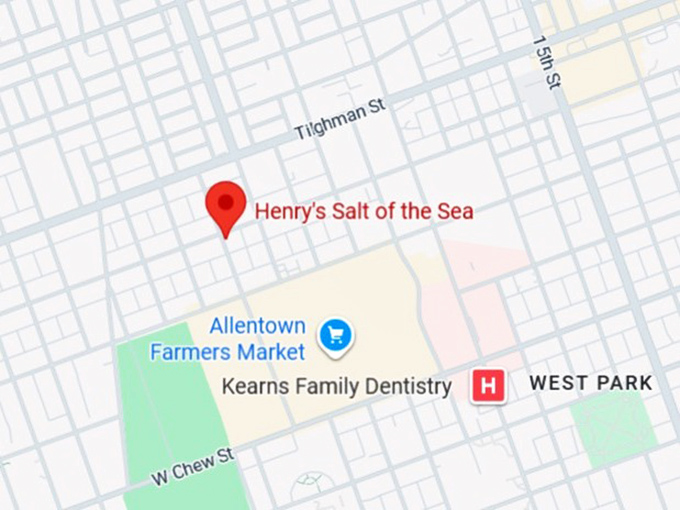 16. henry's salt of the sea map