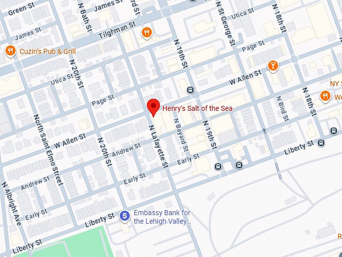 16. henry's salt of the sea map